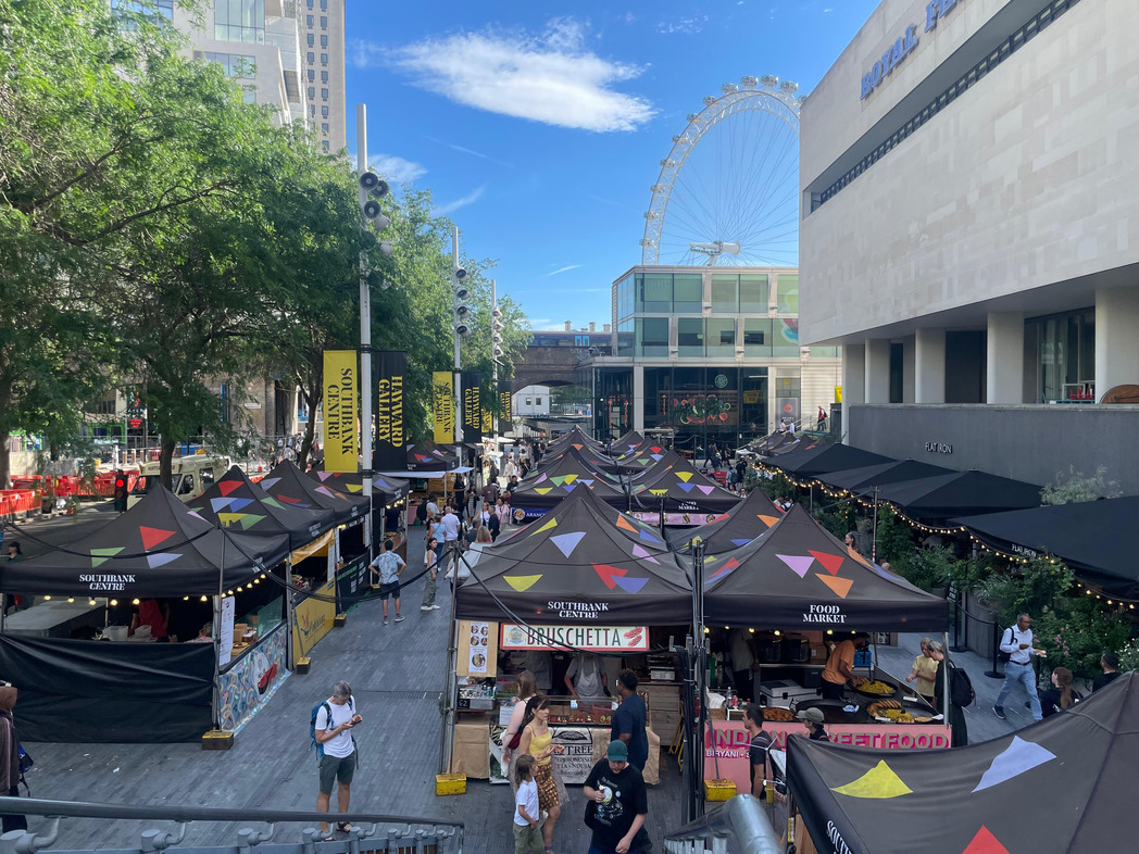 Biltong Boss at Real Food Festival in Euston | Turkish Food Vendor in ...